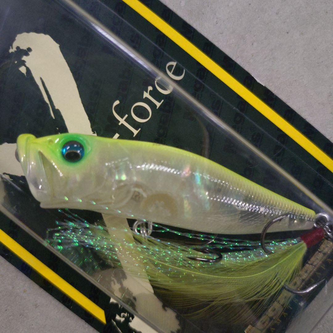 Megabass POPX Abalone Bright 天然アワビプレート
