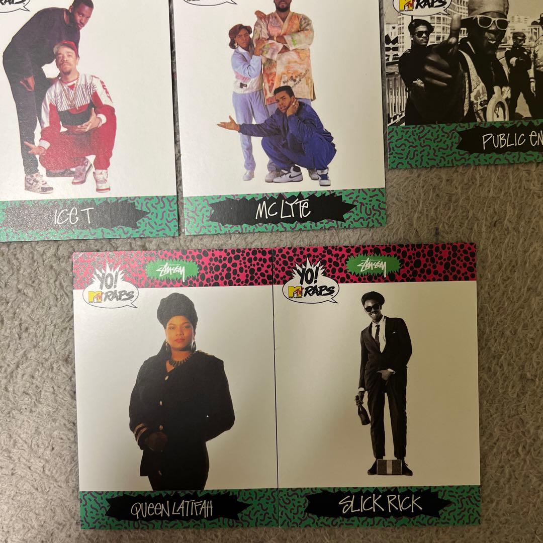 Stussy × Yo! MTV Raps プロモーションカード 10枚セット