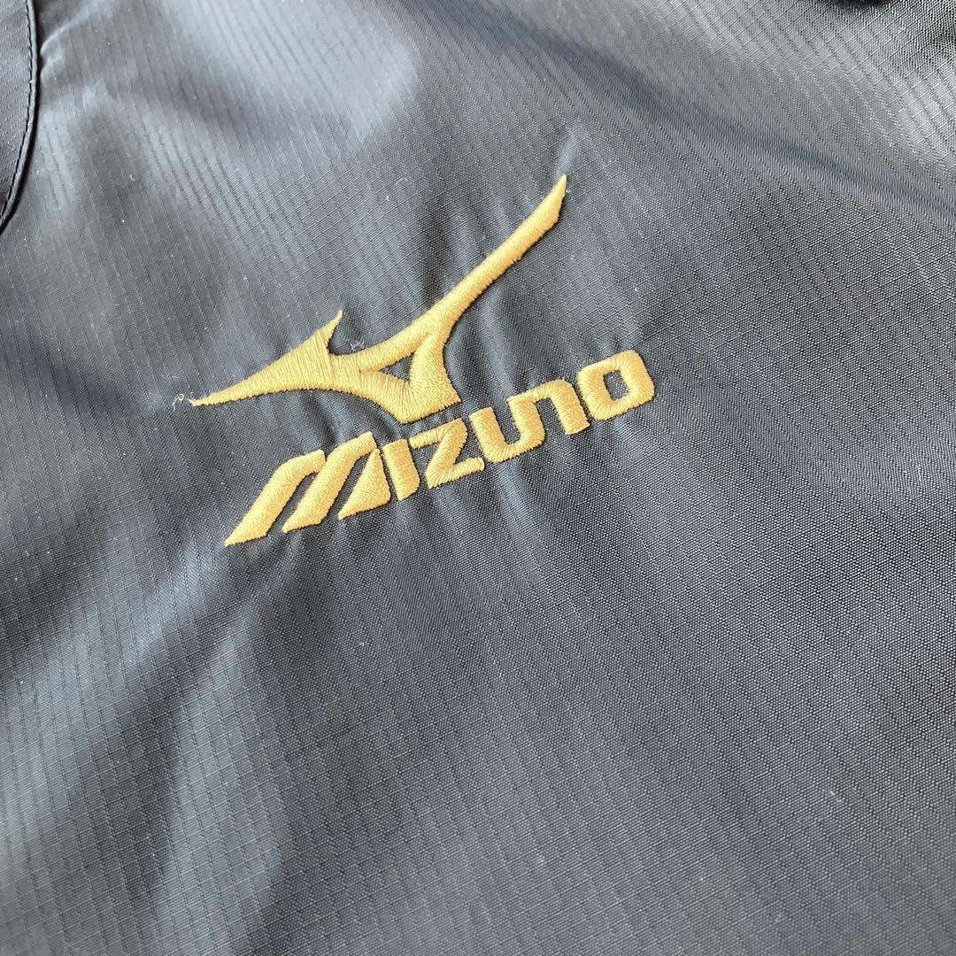 Mizuno ウィンドブレーカー 上下セット ブラック　ブレスサーモ厚手