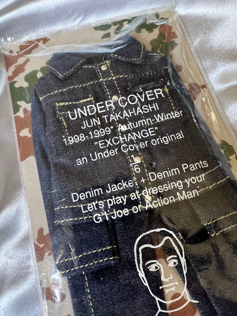 UNDER COVER 1/6フィギュア用Denim Jacket+ Pants