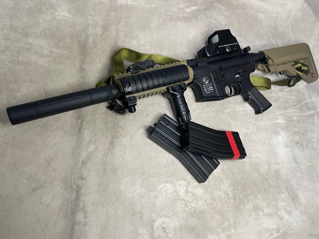 ほぼ未使用　動作確認済　東京マルイ　ライトプロシリーズ　ｍ４カスタム　１０禁