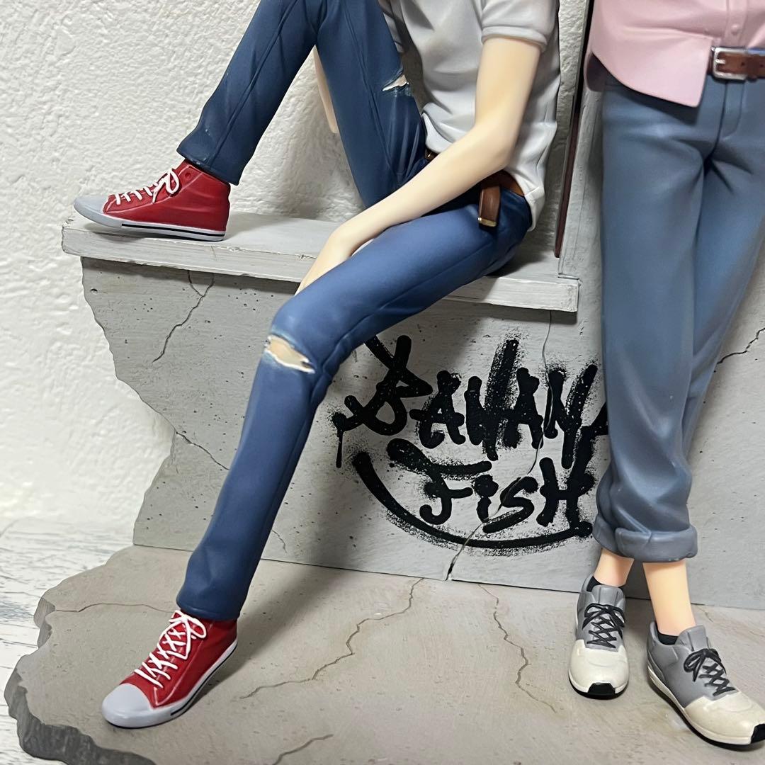 【開封品】ARTFX J BANANA FISH アッシュ＆英二 フィギュア