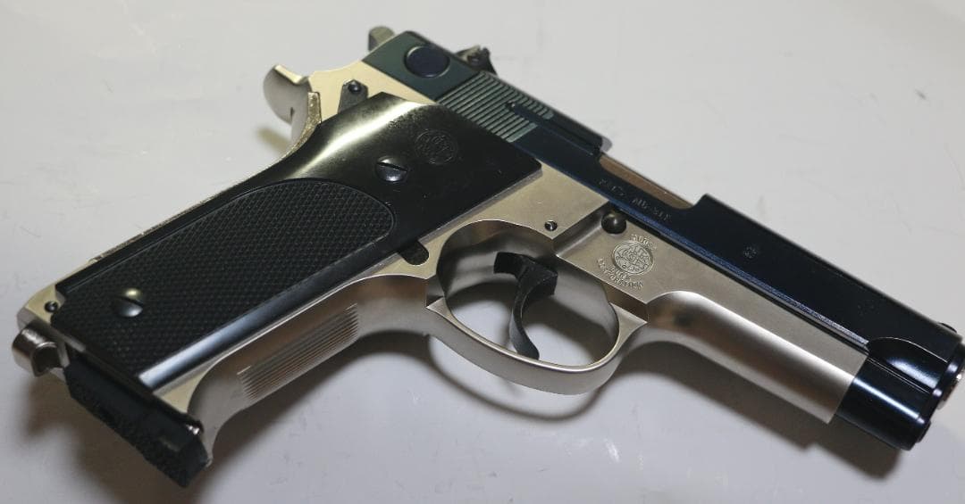 超希少ＭＧＣ製ABS樹脂モデルガン Ｓ＆Ｗ Ｍ５９フレームシルバー　ＳＰＧ合法品