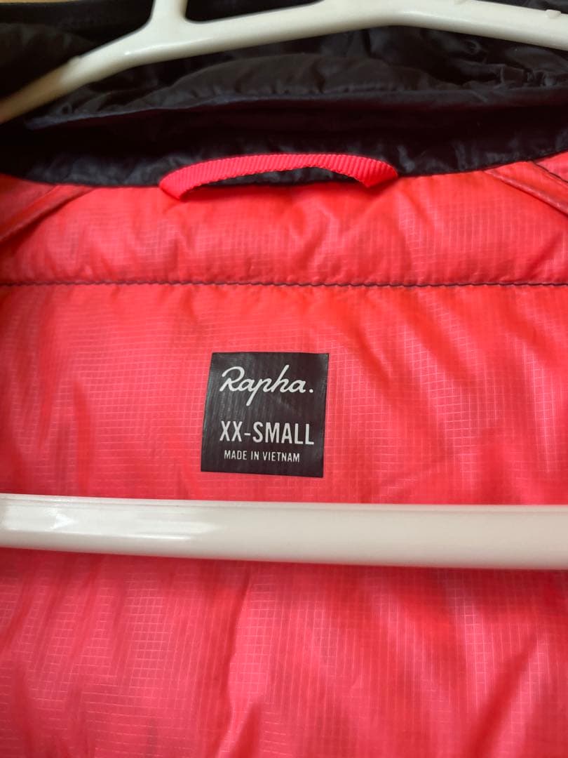 Rapha 薄手ダウンジャケット　サイズXXS 超美品　レディース