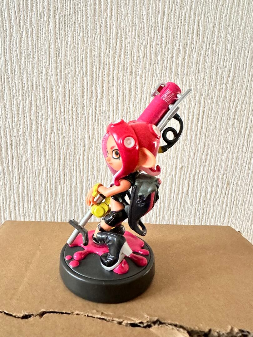スプラトゥーンamiiboライムグリーンガール　タコガール　イエローガール