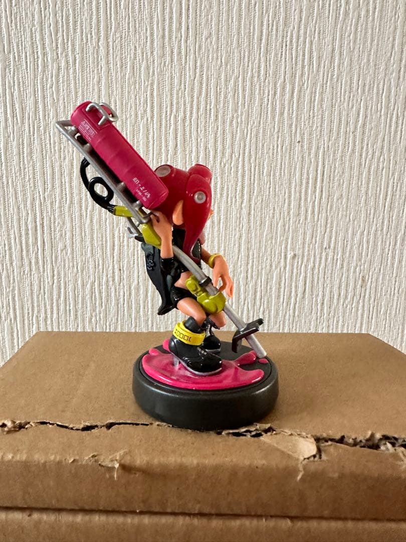 スプラトゥーンamiiboライムグリーンガール　タコガール　イエローガール