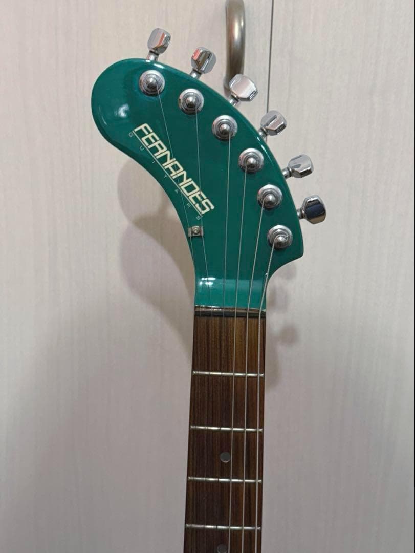 フェルナンデス Fernandes ZO-3 ギター レフティモデル グリーン