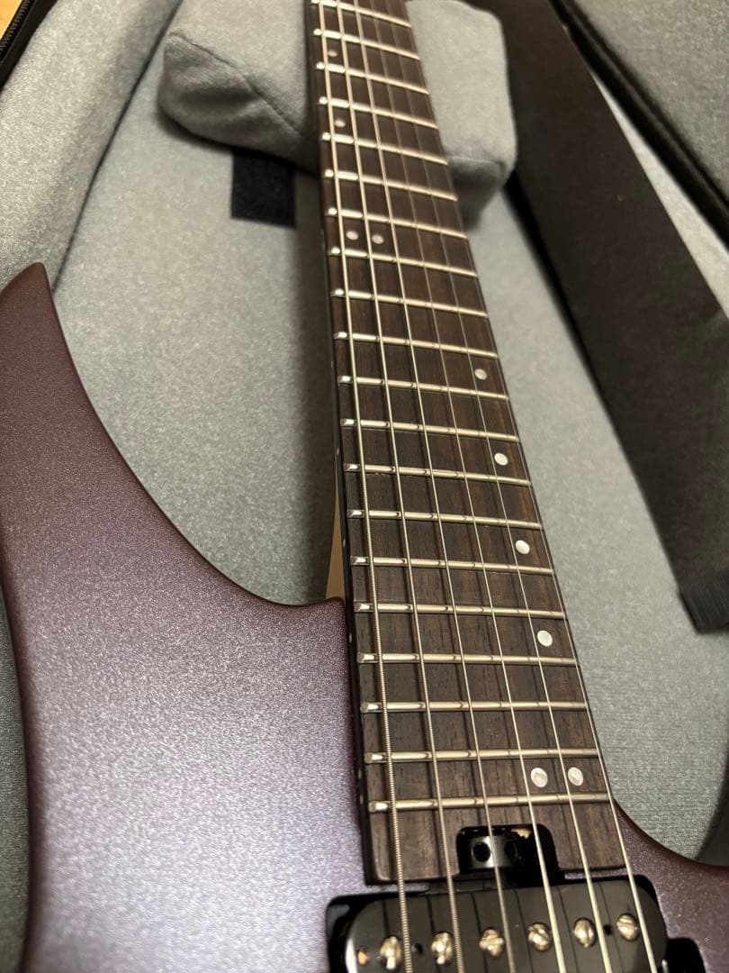美品 HEX guitars N400 llic deep purple