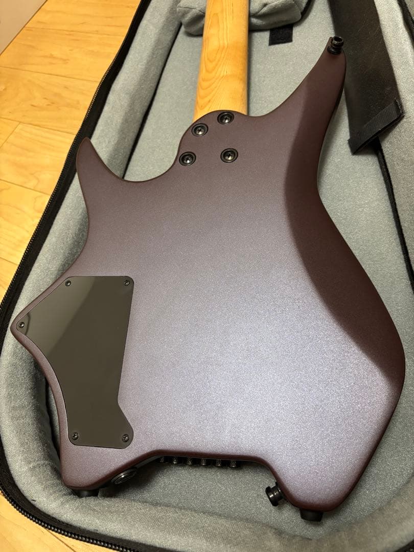 美品 HEX guitars N400 llic deep purple