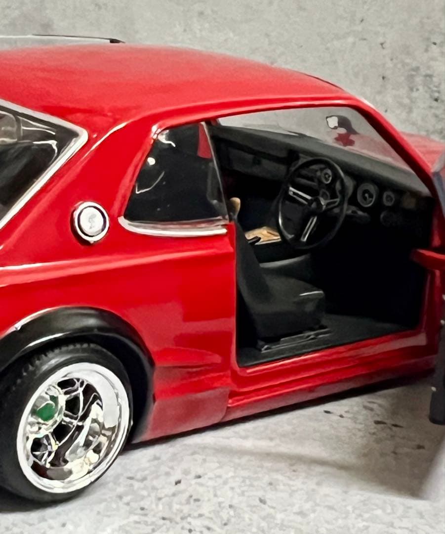 国産名車 1/24 スカイライン GT-R ハコスカ カスタム 旧車 ミニカー
