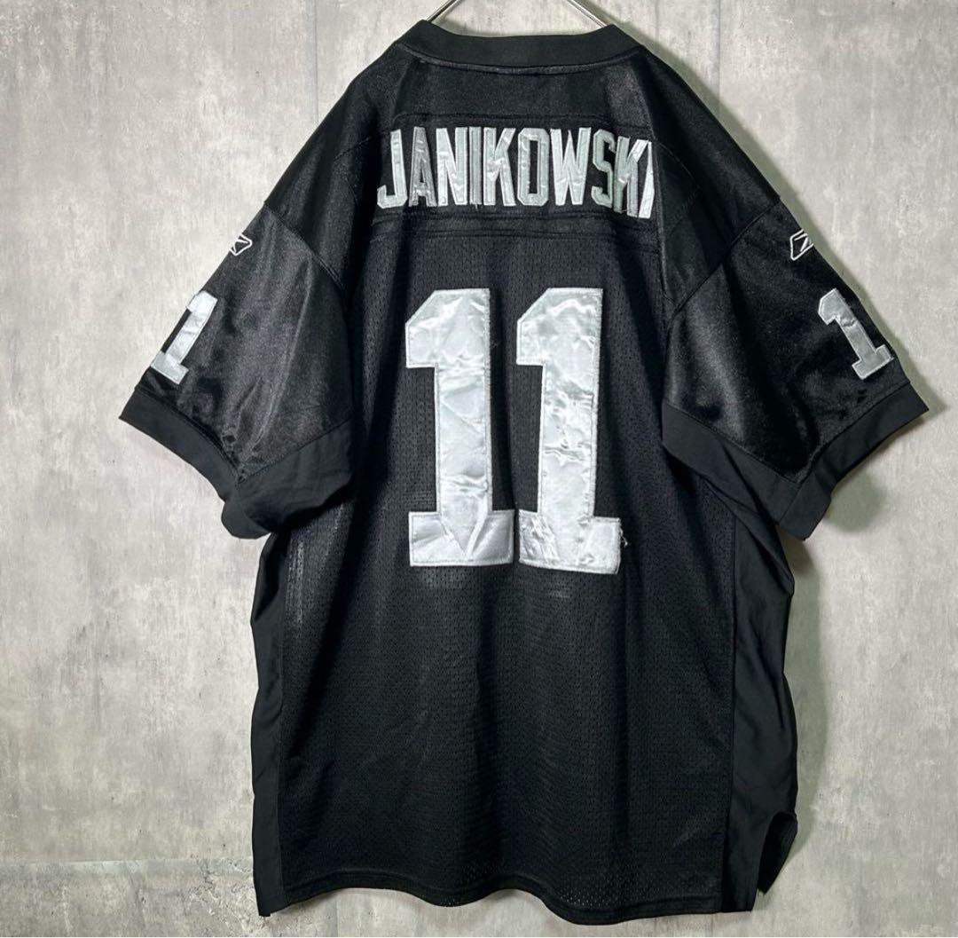 RAIDERS JANIKOWSKI 11番シャツ 黒