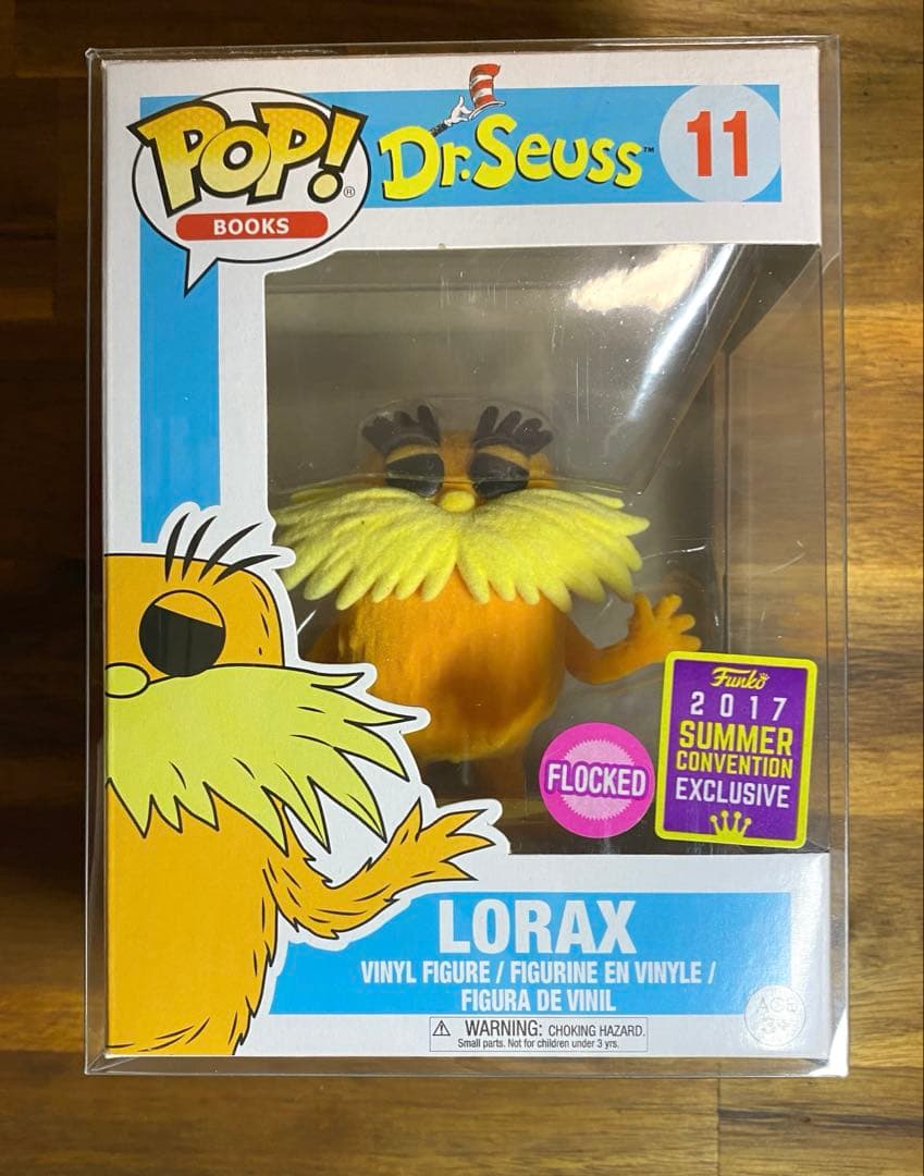 限定品！Funko Pop Books Dr. Seuss Lorax