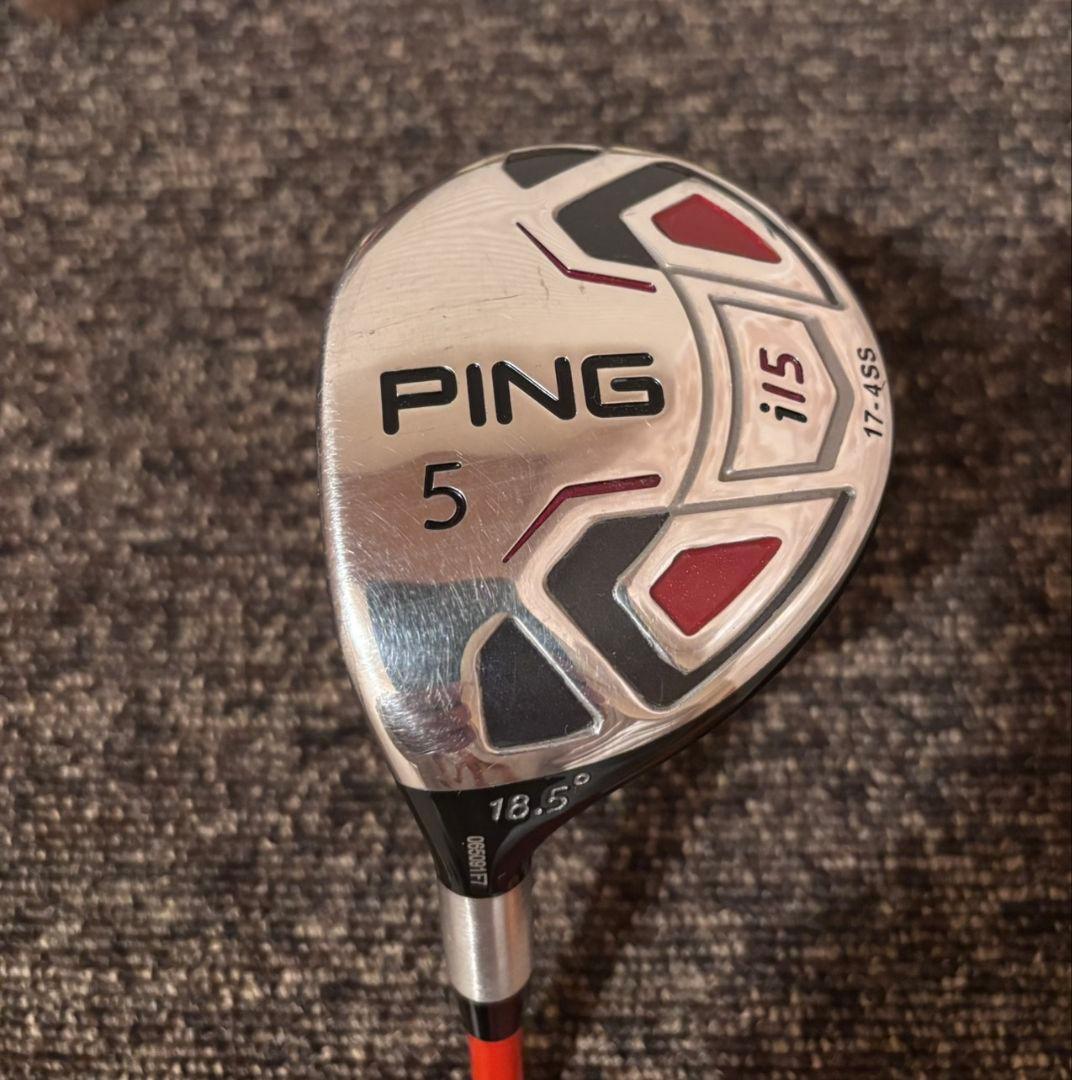 ⭐️希少⭐️PING i15 FW 5w 18.5° レフティ アッタス 7x