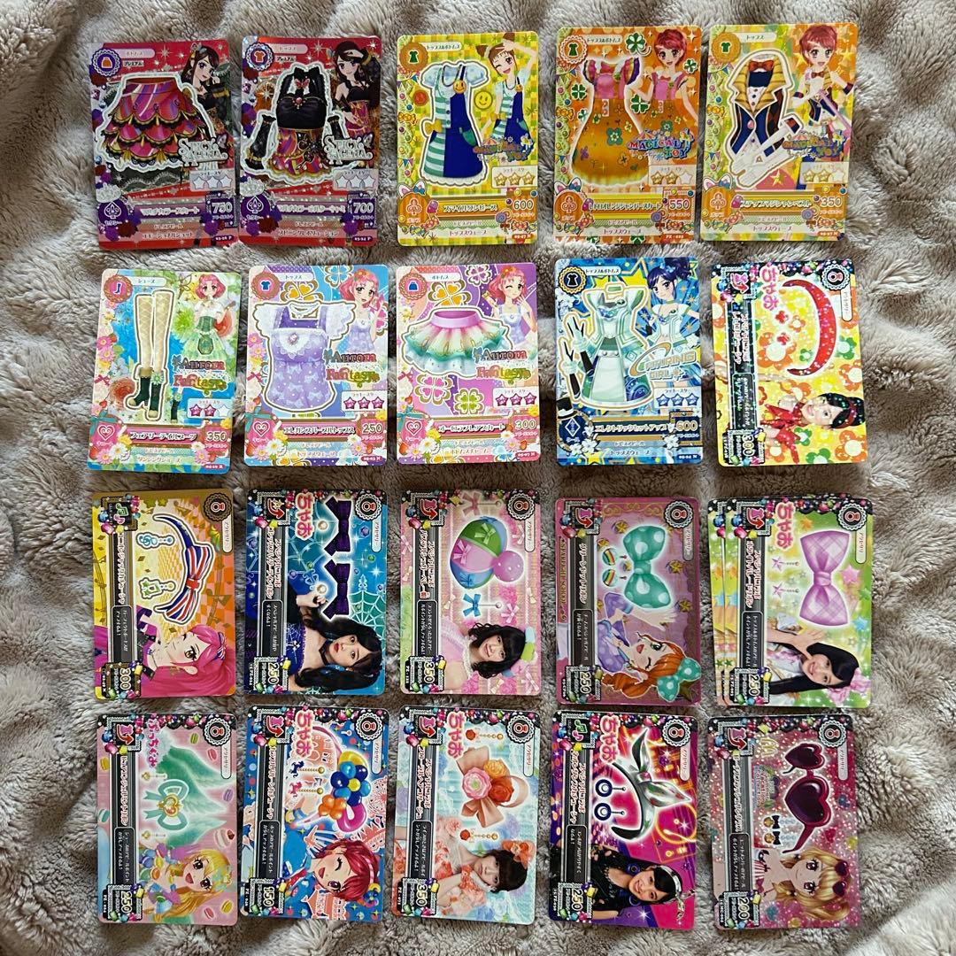アイカツカードセット 58枚 初期 ゴスマジックミニハット有
