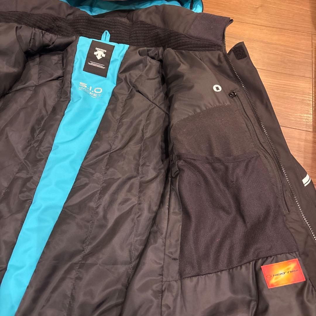 DESCENTE S.I.O PANTS ブラック スキーウェア