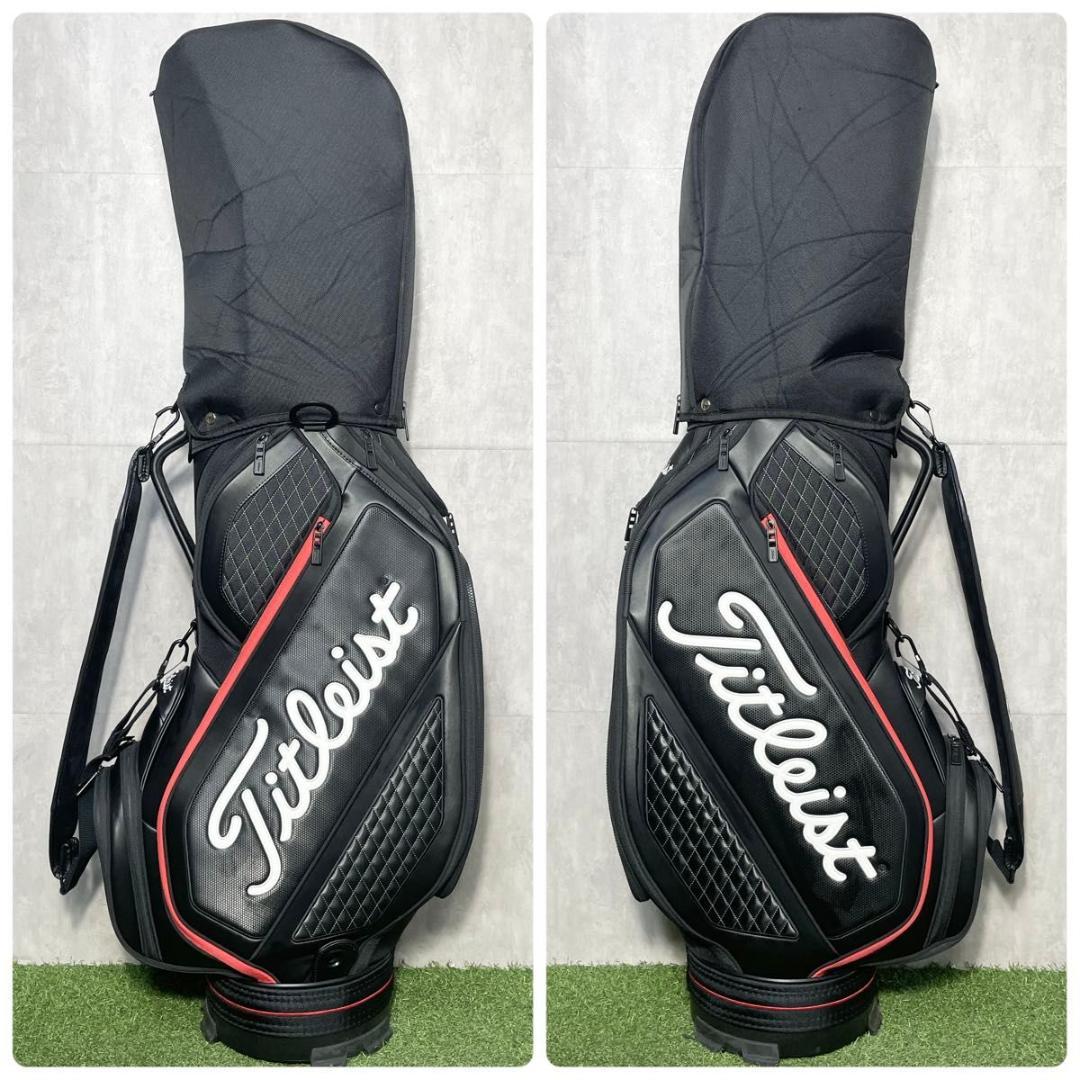 タイトリスト ツアーモデル Titleist キャディバッグ ゴルフバッグ 良品