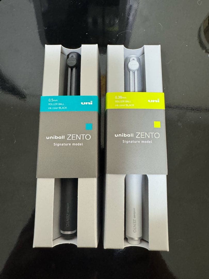 ユニボール　ゼント　シグニチャーモデル uniball ZENTO 2本セット
