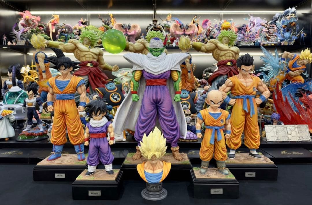ドラゴンボール 1／4スケール ピッコロ 孫悟飯フィギュア ガレージキット