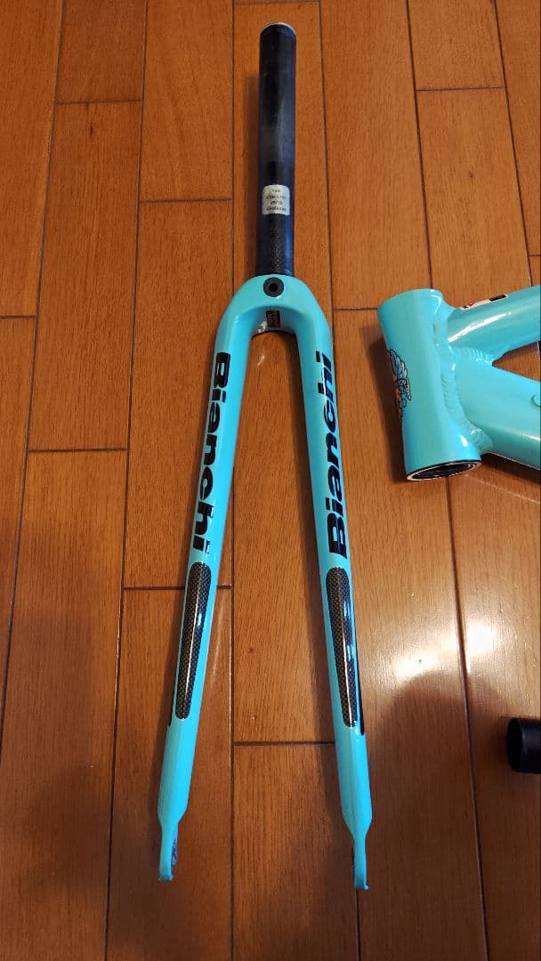 な*ん様 2020年　Bianchi via nirone7 フレーム、サドル