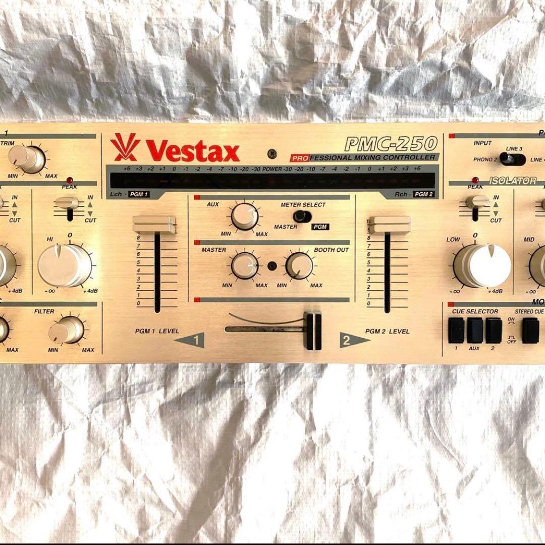 Vestax PMC-250 DJ MIXER ベスタックス ロータリーミキサー