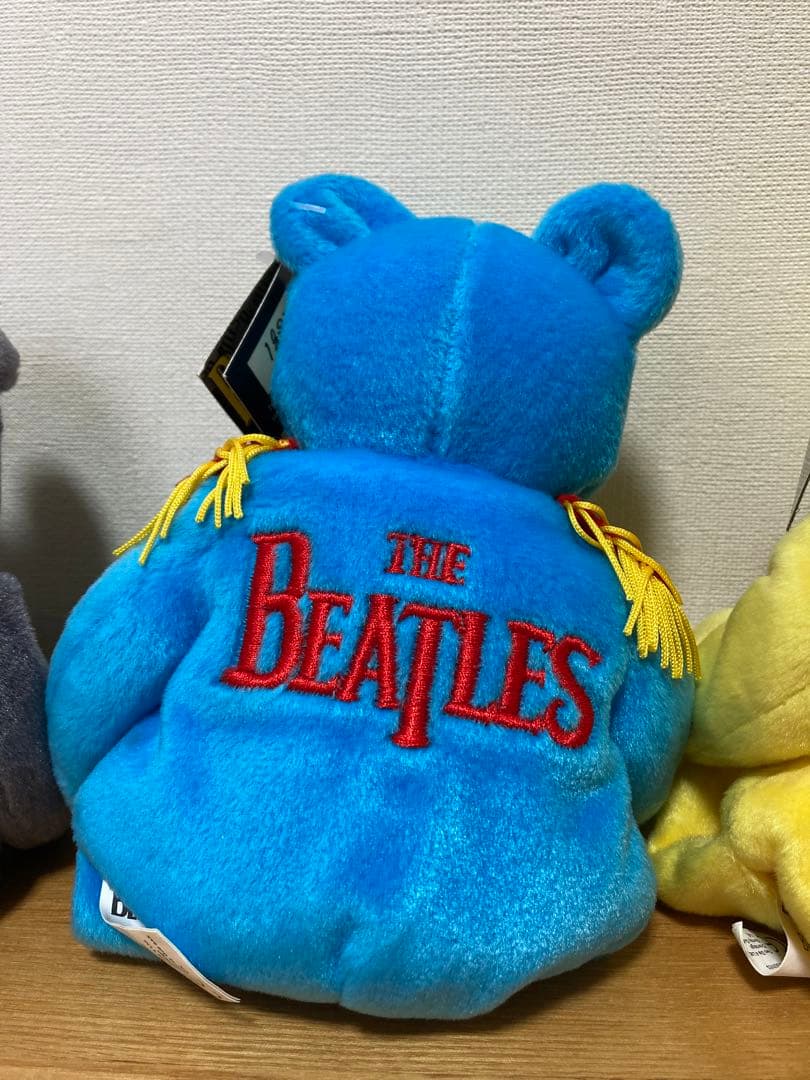 ビートルズ　テディベア　プロモ付き5体セット　 Beanie Bears