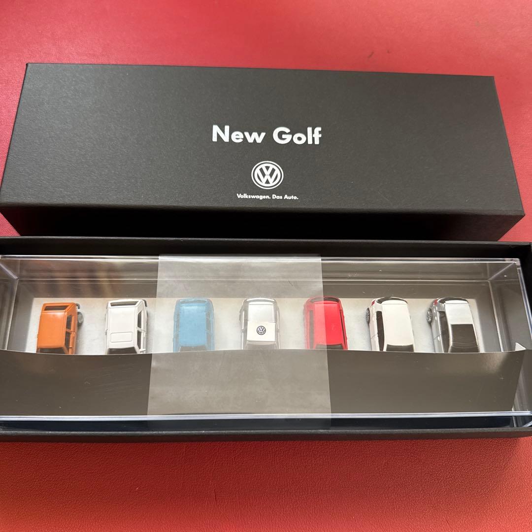 t*f様 Volkswagen 歴代Golf ミニカーセット 非売品 限定版