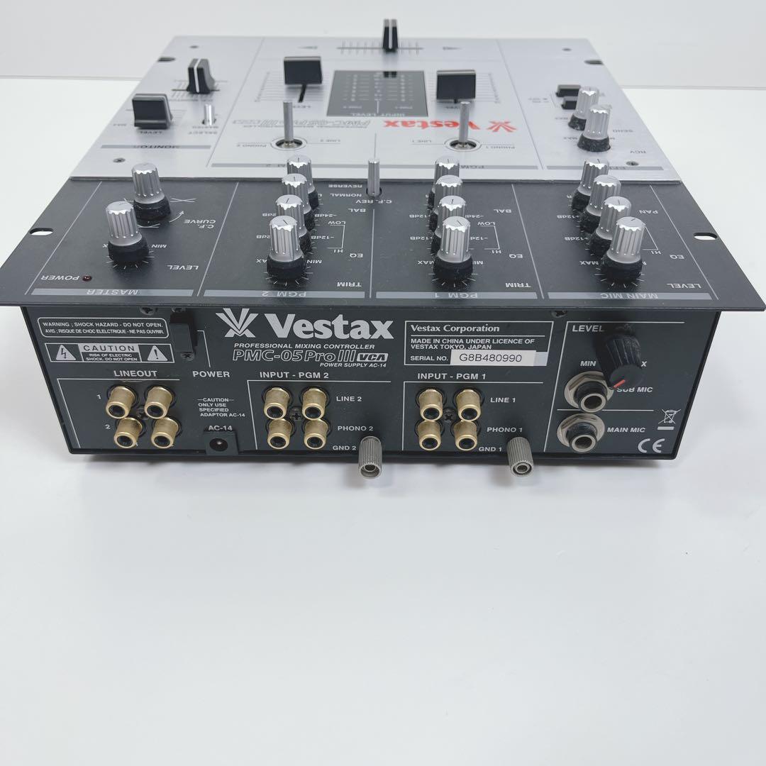 VESTAX PMC-05ProIII VCA DJミキサー ジャンク