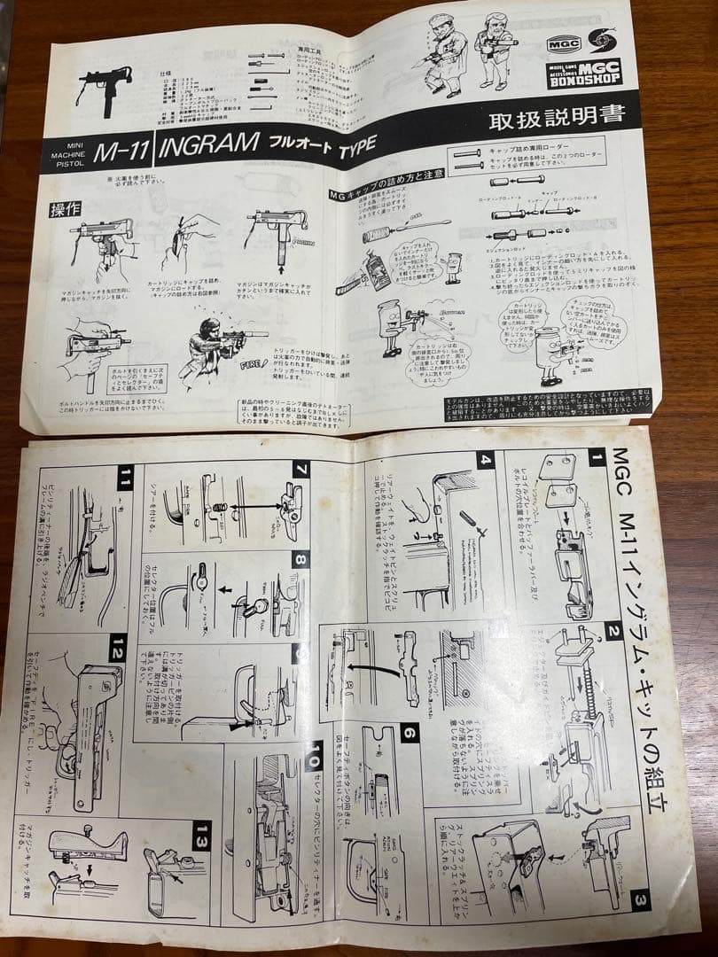 MGC製M11イングラム　フルオートタイプ