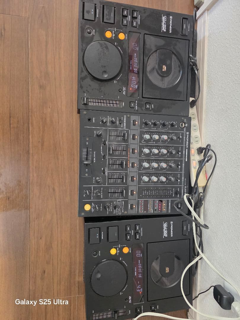 Pioneer パイオニアDJM-500CDJ-50-2DJ用CDプレーヤー2台