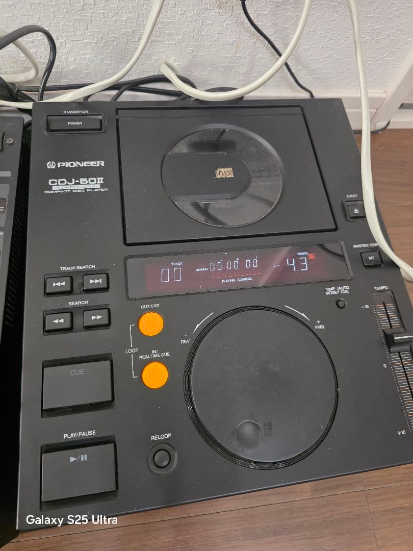 Pioneer パイオニアDJM-500CDJ-50-2DJ用CDプレーヤー2台