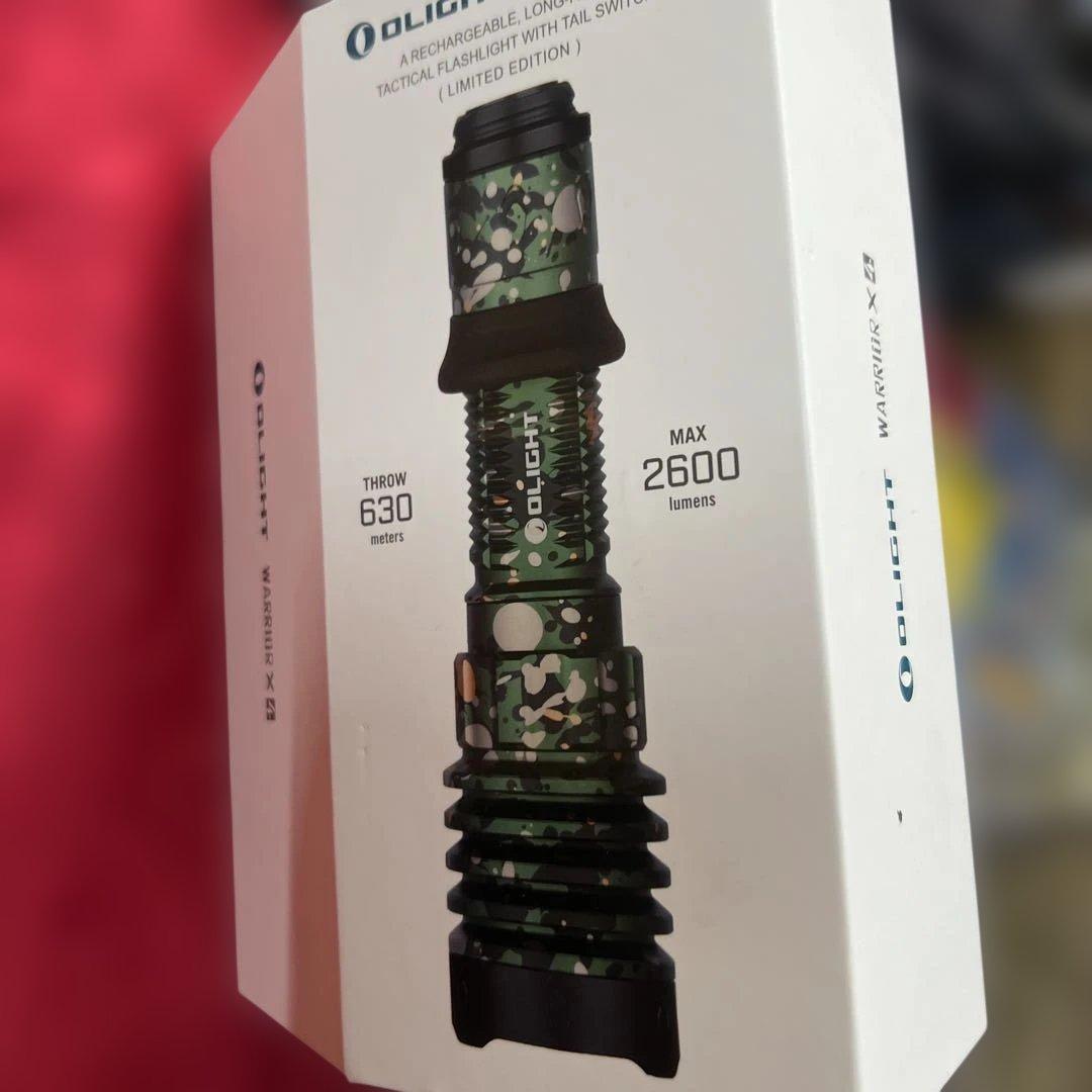 Olight オーライト WARRIOR X 4 CAMOFLAGE 希少　迷彩