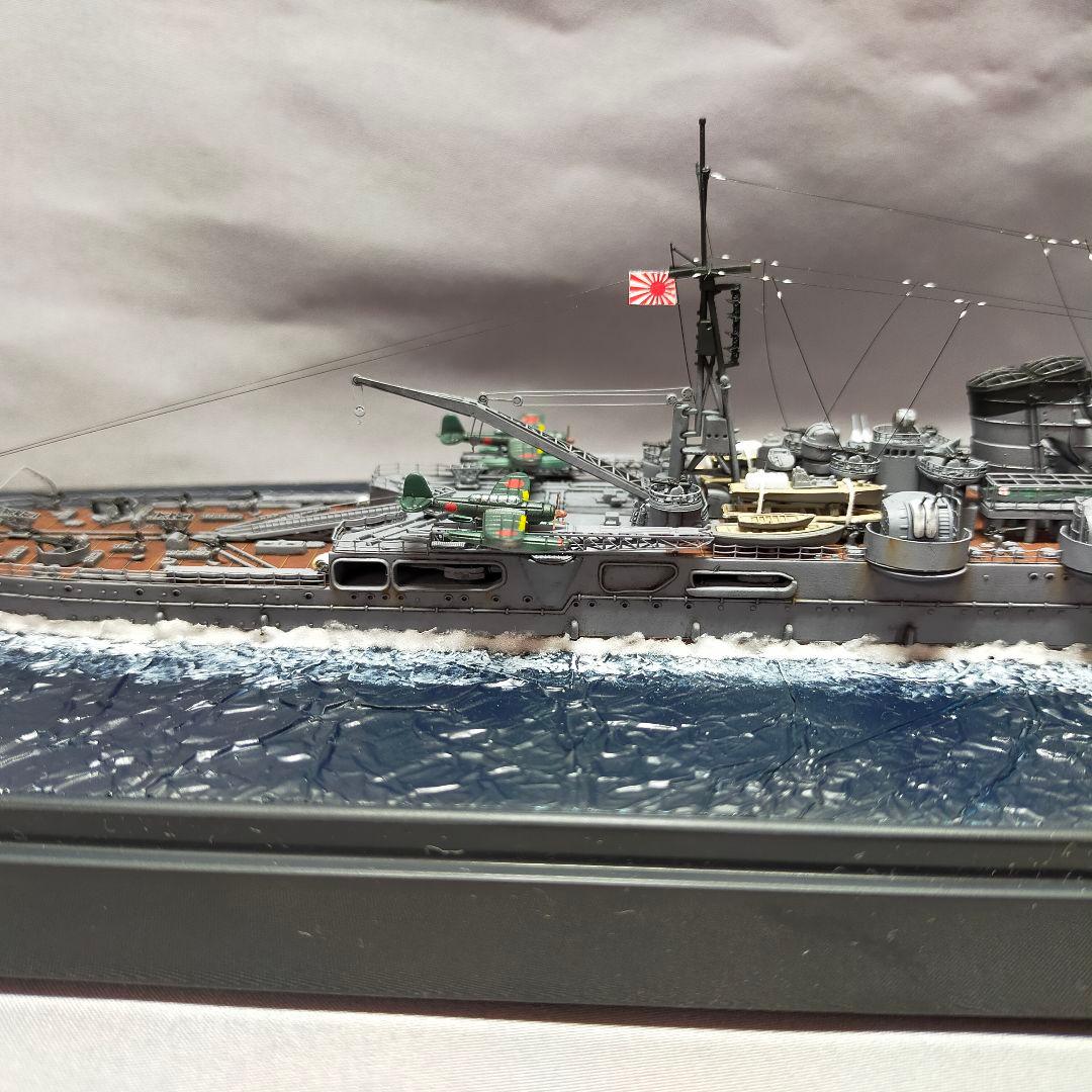日本海軍 重巡洋艦利根 フジミ 1/700 完成品