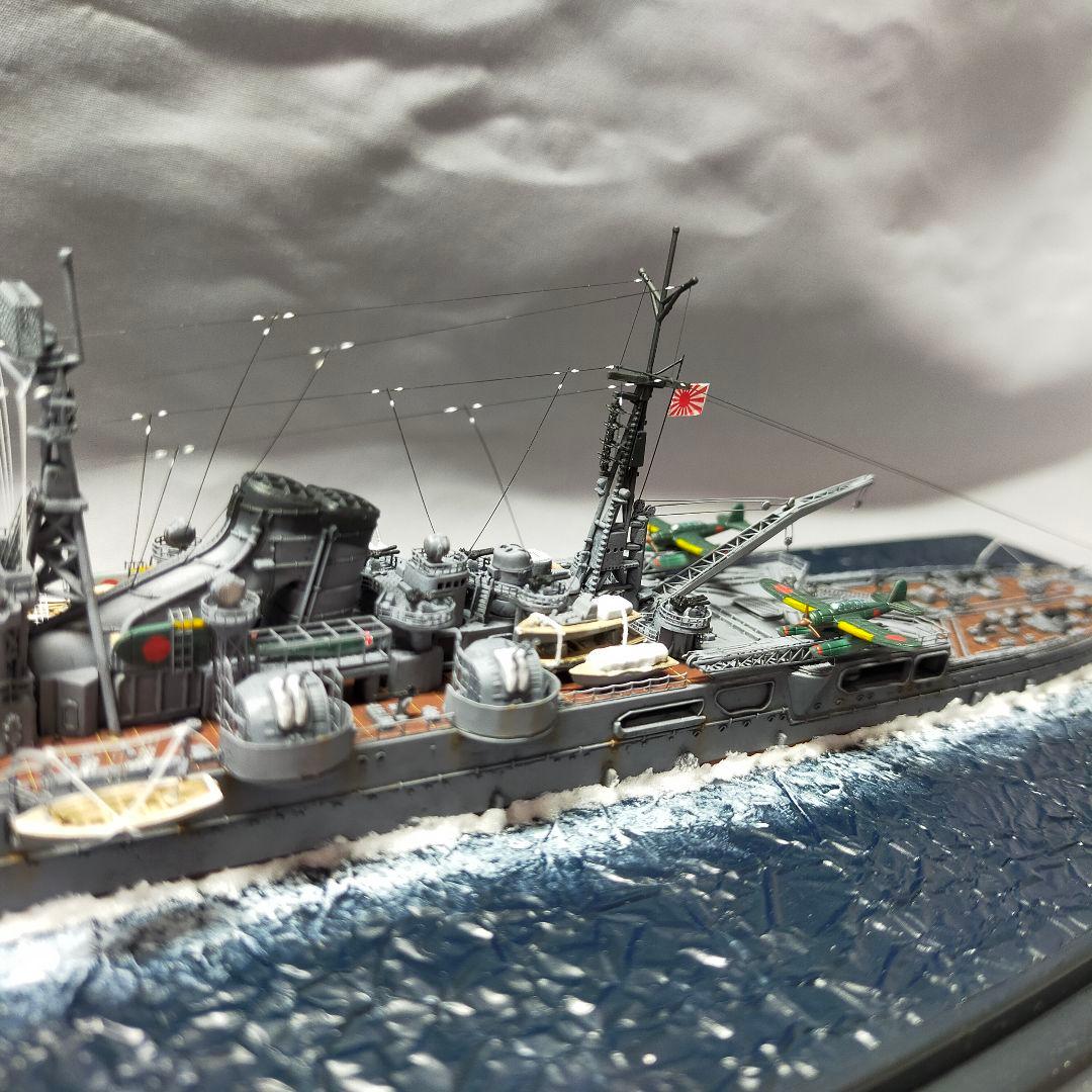 日本海軍 重巡洋艦利根 フジミ 1/700 完成品