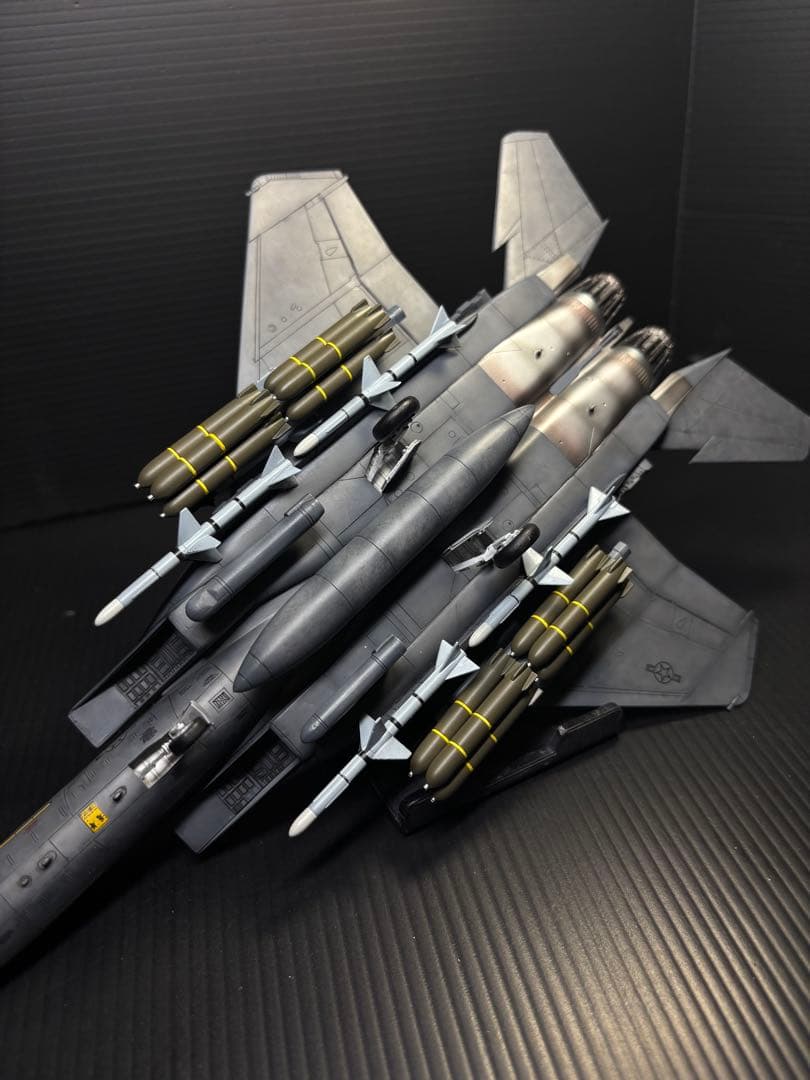 F15E ストライクイーグル(デモ機仕様) 1/72 プラモデル完成作品