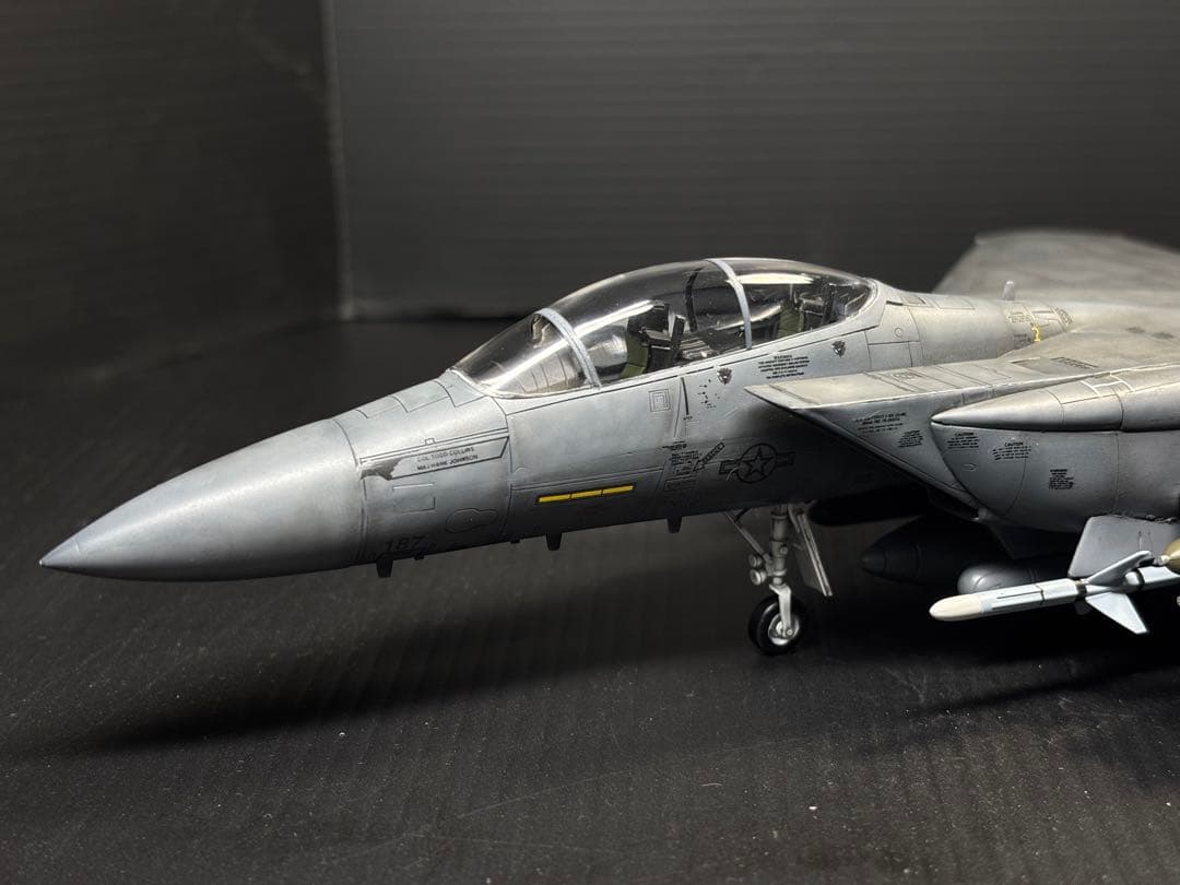 F15E ストライクイーグル(デモ機仕様) 1/72 プラモデル完成作品
