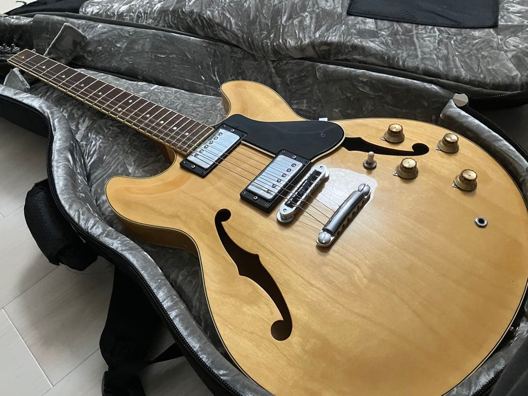 YAMAHA SA700 Super Axe セミアコースティック エレキギター