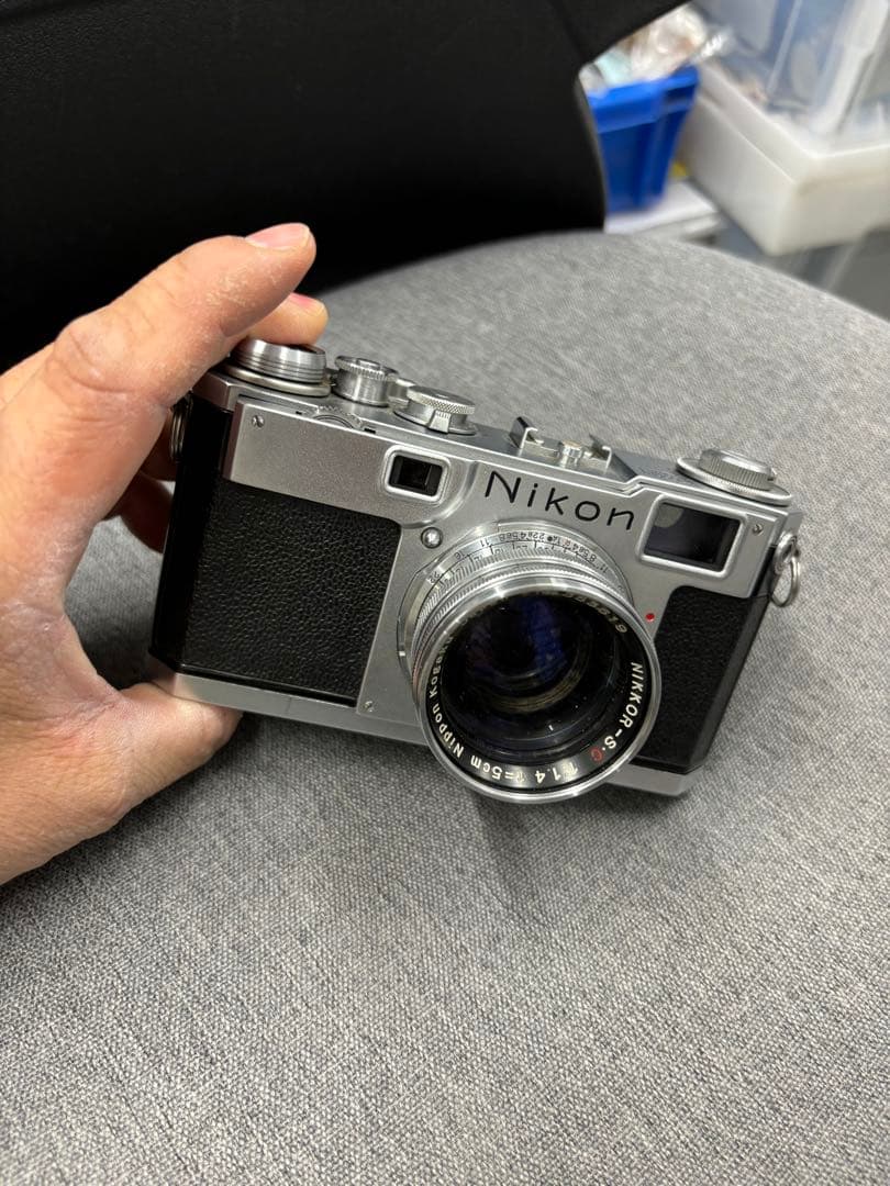 K295【ヴィンテージ】Nikon ニコン　S2 フィルムカメラ