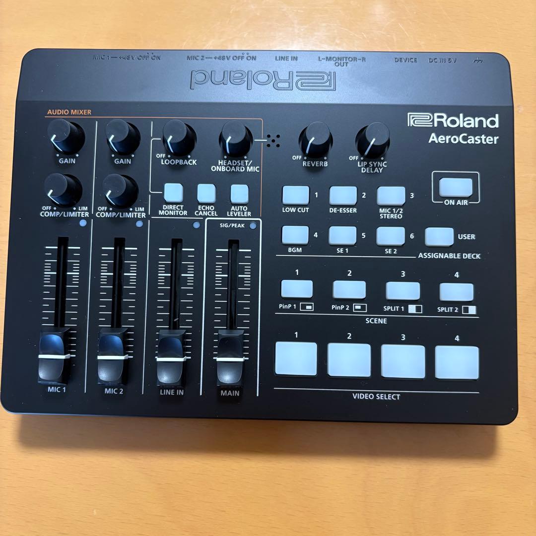 新品未使用Roland AeroCaster オーディオインターフェース