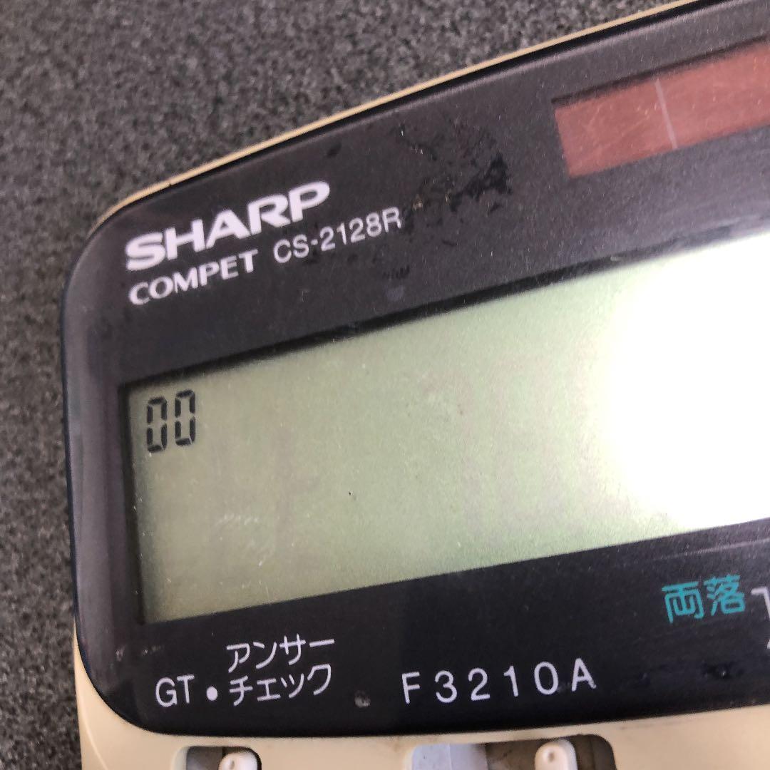 ジャンク　SHARP CS-2128R