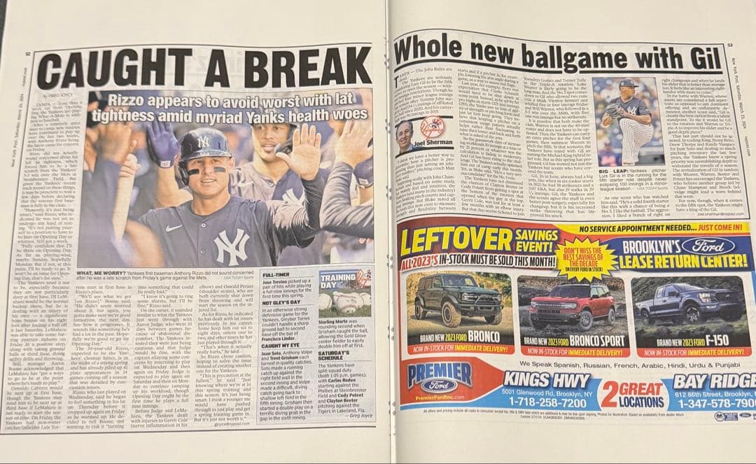 超貴重 New York Post ドジャース 大谷翔平 水原一平 スキャンダル