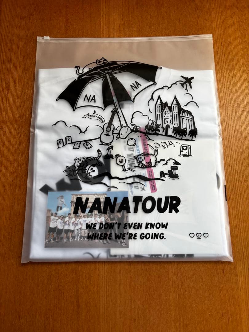 NANATOUR WITH SEVENTEEN Tシャツ (LARGE) ウォヌ
