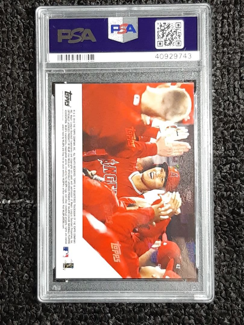 大谷翔平　psa10　2018　TOPPS NOW # 42　英語版