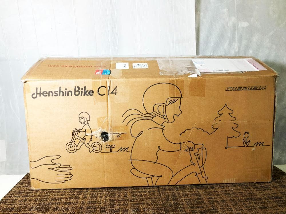 ☆新品未使用 バランスバイク【Henshin Bike C14】ER04