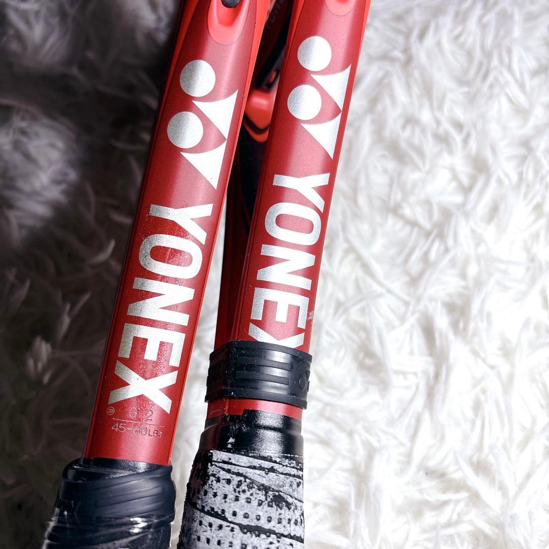 YONEX VCORE 98&100 G2 2本セット ヨネックス 日本製 赤