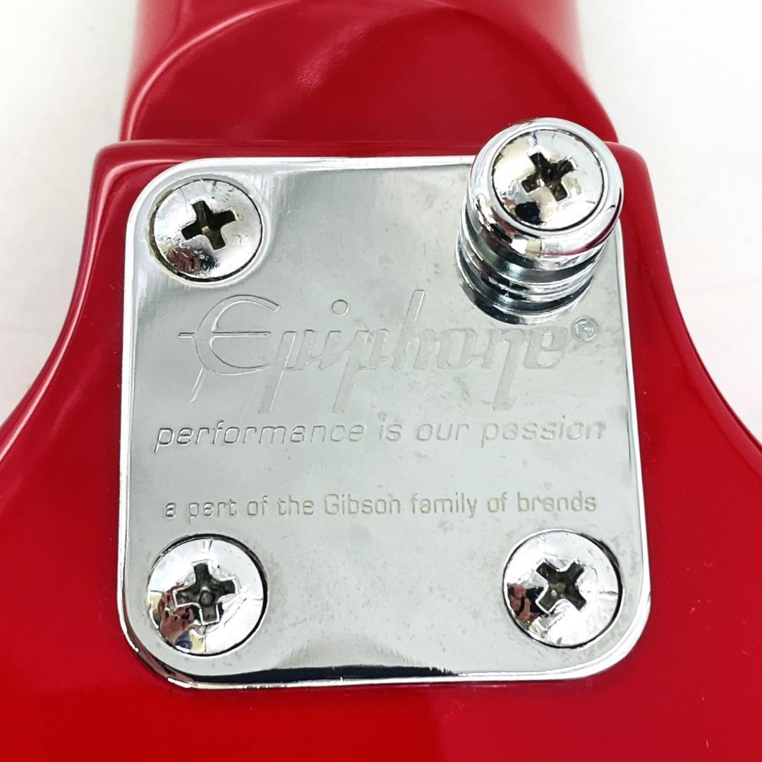 Epiphone SGモデル チェリーレッド Groverペグ搭載 【整備品】
