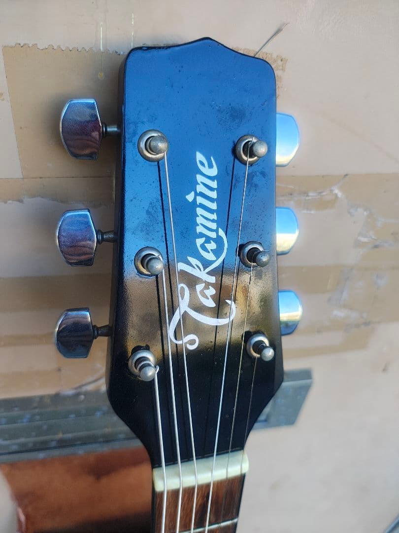 美品 Takamine 200シリーズ(？)NA 型番不明 PU付きエレアコ