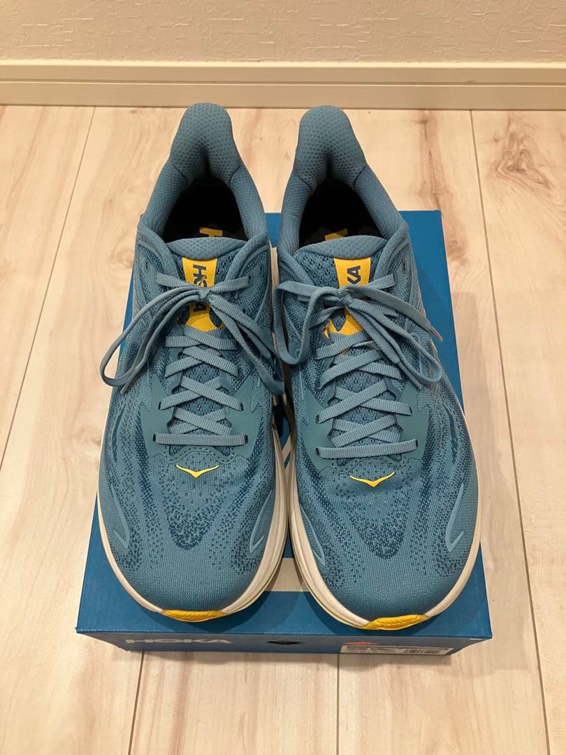 HOKA CLIFTON 10/ ホカ　クリフトン10 28.0 ワイド　ブルー