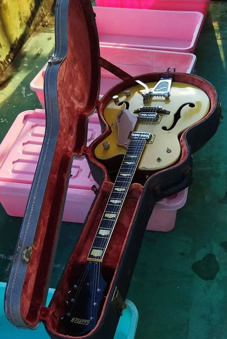 ヴィンテージ　Gretsch　純正品　1950年代　ハードケース　送料込