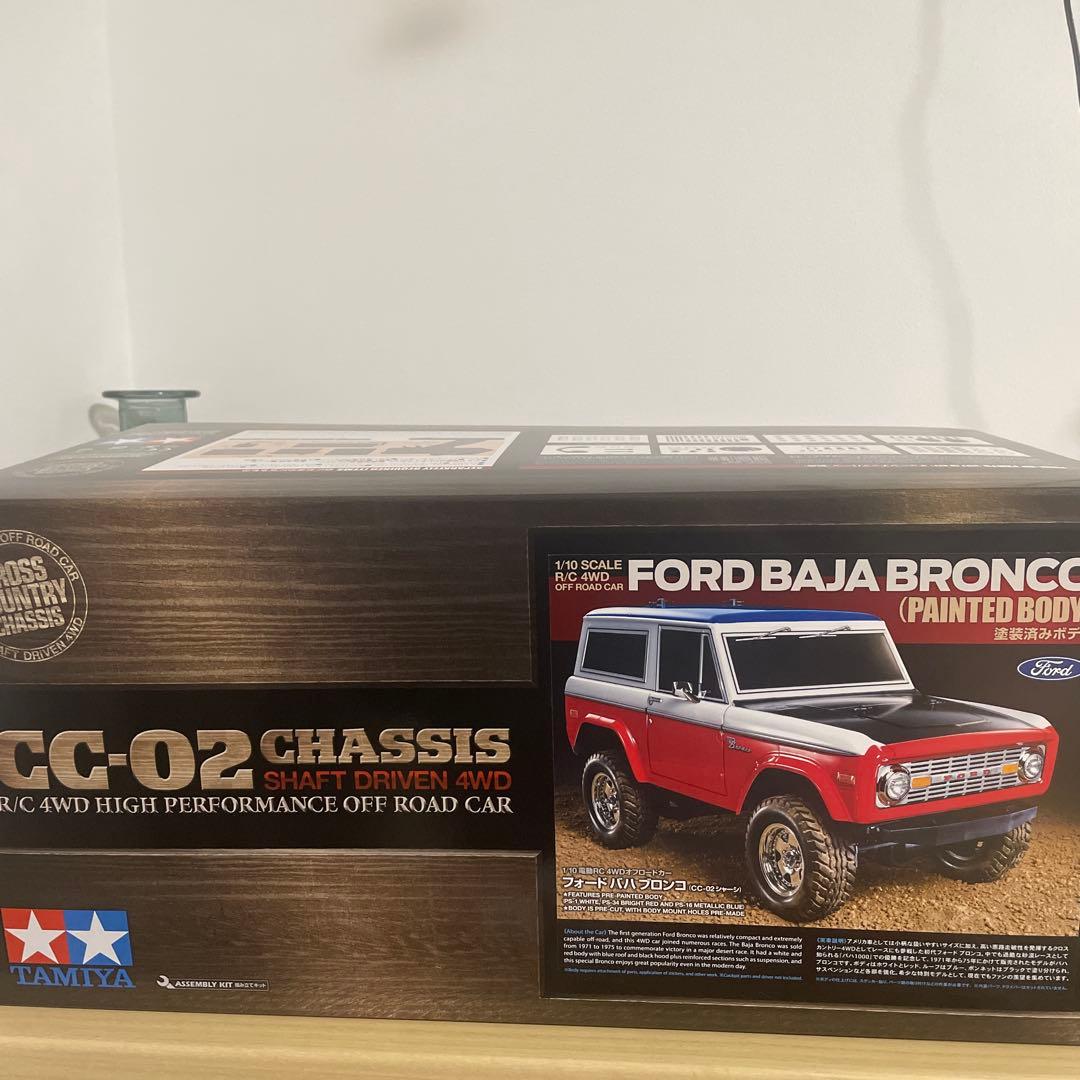 ホビーラジコン TAMIYA Ford Bronco CC-02
