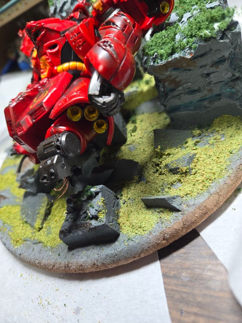 HG144/1サザビー　ジオラマ